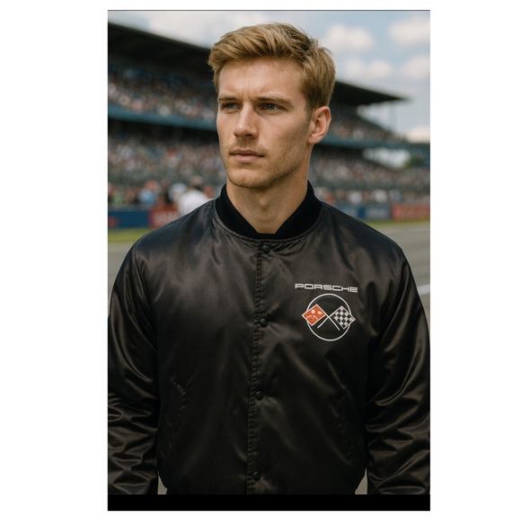 Westark | Jackets & Coats | Vintage West Ark Corvette Satin Jacket Mens ...